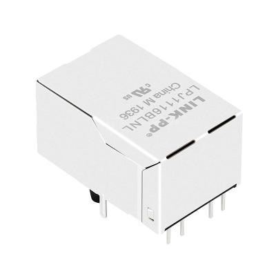 Cina X Multiple XRJH-01B-P-D51-58S Compatibile LINK-PP LPJ1116BLNL 10/100 Base-T Tab Up Verde&Arancione/Giallo Led Single Port Cat5e RJ-45 connettore modulare in vendita