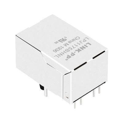 中国 X マルチプル XMH-SC851-901NL コンパティブル LINK-PP LPJ1175BHNL 10/100 ベース-T タブアップ グリーン/イエロー LEDシングルポート RJ45 イーサネットソケット 販売のため