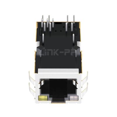 Cina Belfuse 0826-1X1T-57 Compatibile LINK-PP LPJK1013AONL 10/100 Base-T RJ45 Ethernet POE Magjack Tab Up Orange&Green/Yellow Led in vendita