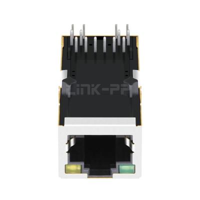 Cina Belfuse 0826-1AX1-47-F Compatibile LINK-PP LPJK0066BHNL 100 Base-T Single Port 8P8C RJ45 Jack Con Magnetics Tab Up Verde/Giallo Led in vendita