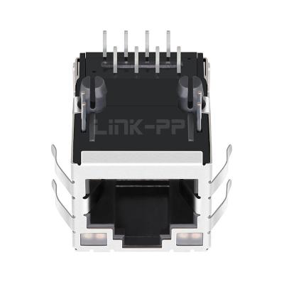 Cina WE 74980104400 Compatibile LINK-PP LPJ16611A4NL 10/100 Base-T Tab Up Verde e Giallo/Verde e Giallo Led Single Port 8P8C Femminile RJ45 connettore in vendita