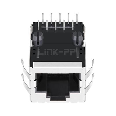 Cina Impulso JXD1-0005NL Compatibile LINK-PP LPJ16666CNL 10/100 Base-T Tab Up senza LED Single Port POE Connector RJ-45 Jack in vendita