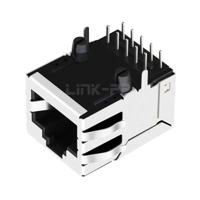 Cina Impulso JXD1-0005NL Compatibile LINK-PP LPJ16666CNL 10/100 Base-T Tab Up senza LED Single Port POE Connector RJ-45 Jack in vendita