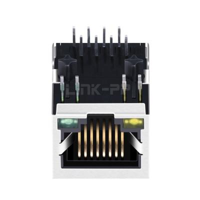 Cina LPJ0011F10NL 10/100 connettore Ethernet RJ45 a singola porta base-T in vendita