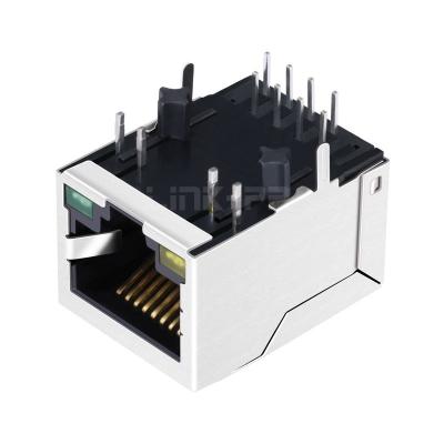 Cina LPJ0011F10NL 10/100 connettore Ethernet RJ45 a singola porta base-T in vendita