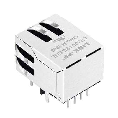 Cina LPJ0012GENL 10/100 Base-T 1x1 Port G/Y Leds RJ45 connettore in vendita