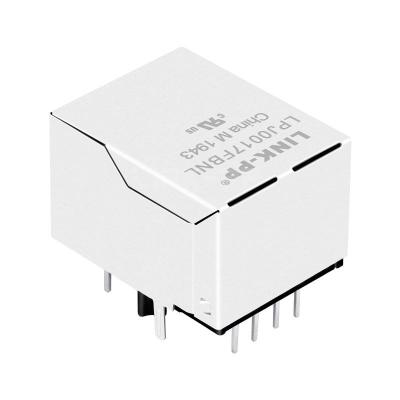 Cina LPJ0017FBNL 10/100 Base-T Magnetics integrata 1x1 Port RJ45 connettore modulare in vendita