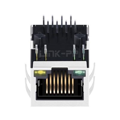 Cina LPJ0017GENL 100 Base-T 8p8c Single Port Shielded RJ45 Jack Connector in vendita