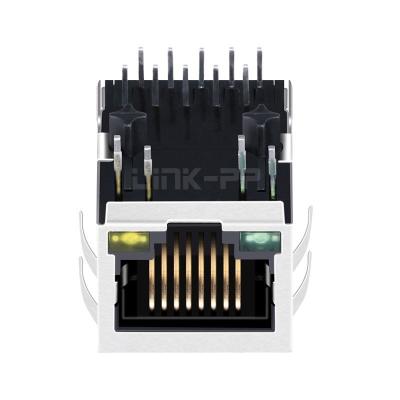 China LPJ0085AHNL 10/100 Base-T 8P8C Conector modular blindado PoE RJ45 à venda