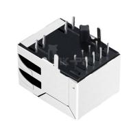 China LPJ0176GENL 10/100 Base-T Ethernet RJ45 Network Jack for sale