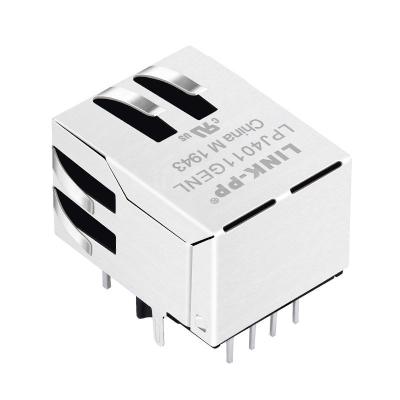 Cina LPJ4011GENL 10/100 Base-T G/Y Leds Connector RJ45 Jack modulare in vendita