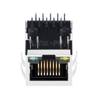China 10/100 Base-T 8P8C RJ45 Ethernet Connector for sale