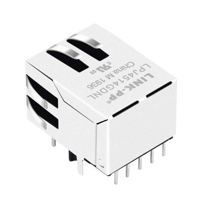 China 10/100 Base-T 8P8C RJ45 Ethernet-connector Te koop