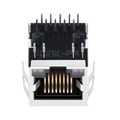 Cina LPJ4012G4NL 10/100 Base-T RJ45 8 Pin Modular Connector in vendita