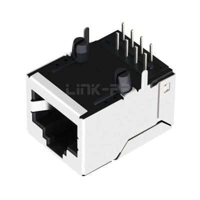 中国 LPJ16012DNL 10/100 ベース-T タブアップ 無LED 1ポート モジュラーRJ45 女性コネクター 販売のため