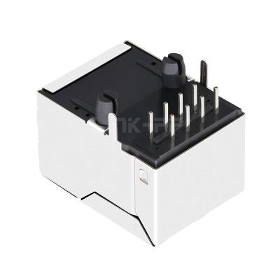 中国 LPJ16012DNL 10/100 ベース-T タブアップ 無LED 1ポート モジュラーRJ45 女性コネクター 販売のため