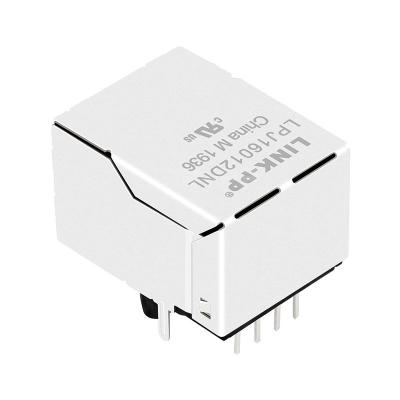 中国 LPJ16012DNL 10/100 ベース-T タブアップ 無LED 1ポート モジュラーRJ45 女性コネクター 販売のため