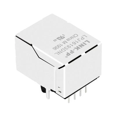 Cina LPJ16193DNL 10/100 Base-T Tab Up senza LED 1 Port 8P8C Jack modulare RJ45 trasformatore in vendita