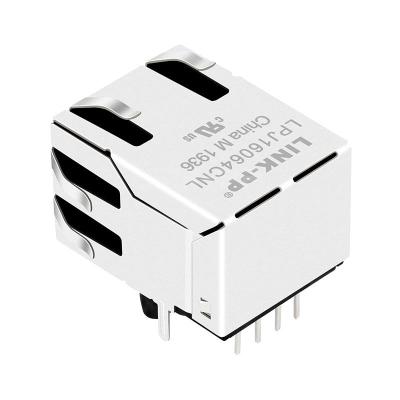 Cina LPJ16064CNL 10/100 Base-T Tab Up senza Led 8P8C Jack modulare RJ45 trasformatore in vendita