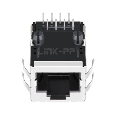 China LPJ16093CNL 10/100 Base-T Tab Up sem Leds Single Port Modular Jack RJ45 Transformer à venda
