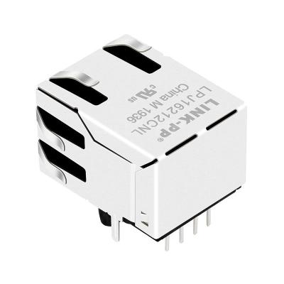 Cina LPJ16212CNL 10/100 Base-T Tab Up senza LED 1 Port 8P8C Jack RJ 45 connettore femminile in vendita
