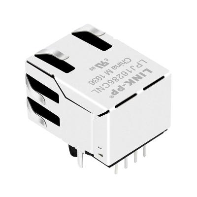 Cina LPJ16286CNL 10/100 Base-T Tab Up senza porta singola LED 8P8C RJ45 connettore femminile in vendita