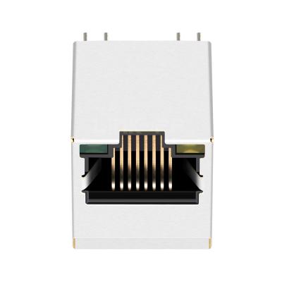 Cina Halo HFJV1-2450-L12RL Compatibile LINK-PP LPJD1011BENL 10/100 Base-T Vertical Ethernet RJ45 Jack LED giallo/verde in vendita