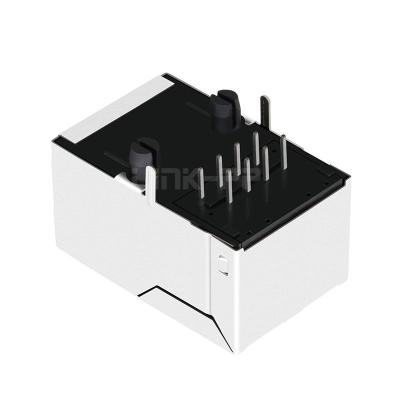 Cina Impulso JXR1-0005NLT Compatibile LINK-PP LPJ6011DNL 10/100 Base-T Tab Up senza porta singola Led 8P8C Prezzo del connettore RJ45 in vendita