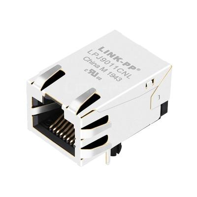 China LPJ9011CNL 10/100 Base-T zonder Led One Port Netwerkconnectoren RJ45 Modulaire Jack Te koop