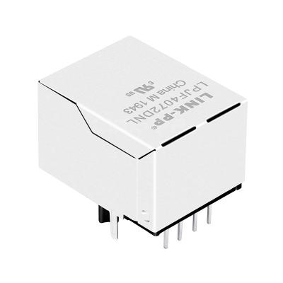 Cina LPJF4072DNL Industrial RJ45 Magjack 10/100 Base-T Tab Down senza led in vendita