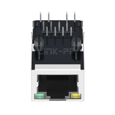 China YDS 47F-120U1YG2DNW2NL Compativel LINK-PP LPJ1014BGNL 10/100 Base-T 1 Port RJ45 Conector Tab Up Amarelo/Verde LED à venda