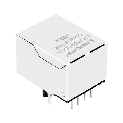 中国 LPJ0026DNL 10/100 ベース-T タブダウン 無LED 1ポート RJ45 ジャック 女性接続器 販売のため