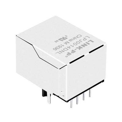 China LPJ0014DNL 10/100 Base-T Tab Down sem LED 1 Port Conector magnético RJ45 à venda