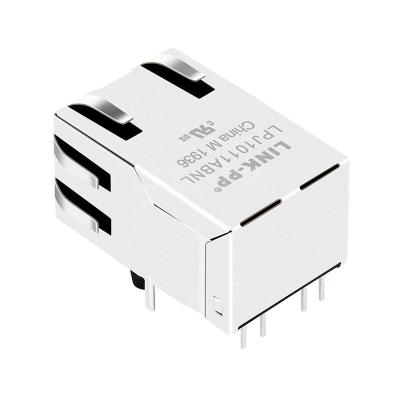 中国 47F-1205GYD2NL コンパティブル LINK-PP LPJ1011ABNL 10/100 ベース-T 1x1 ポート 統合 RJ45 ジャックタブアップ 販売のため