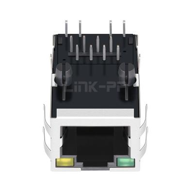 中国 47F-1205GYD2NL コンパティブル LINK-PP LPJ1011ABNL 10/100 ベース-T 1x1 ポート 統合 RJ45 ジャックタブアップ 販売のため