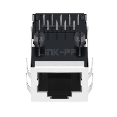 China Halo HFJT1-1G40RL compatível com LINK-PP LPJG17324CNL 100/1000 Base-T Tab Up sem LED 1x1 Port 10P8C Ethernet RJ45 Connector à venda
