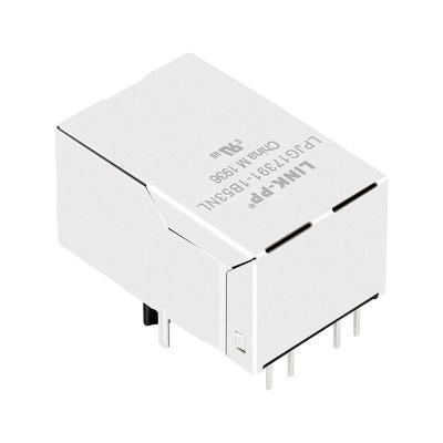 中国 RTA-193AGL1A 互換 LINK-PP LPJG17391-1B53NL 100/1000 ベース-T タブアップ オレンジ&グリーン/グリーン LED 1x1 ポート 10P8C RJ-45 モジュール 販売のため