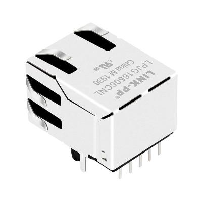 中国 Tyco 6605810-1 互換 LINK-PP LPJG16506CNL 100/1000 ベース-T タブアップ 無 LED シングルポート RJ45 接続ネットワーク 販売のため