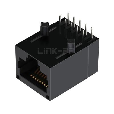 Cina LPJG4810NNL 100/1000 Base-T Tab Down senza porta singola Led Jack RJ45 non blindato in vendita
