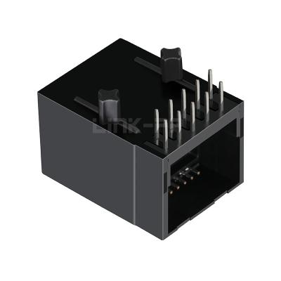 Cina LPJG4810NNL 100/1000 Base-T Tab Down senza porta singola Led Jack RJ45 non blindato in vendita