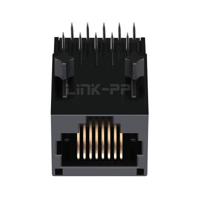Cina LPJG4810NNL 100/1000 Base-T Tab Down senza porta singola Led Jack RJ45 non blindato in vendita