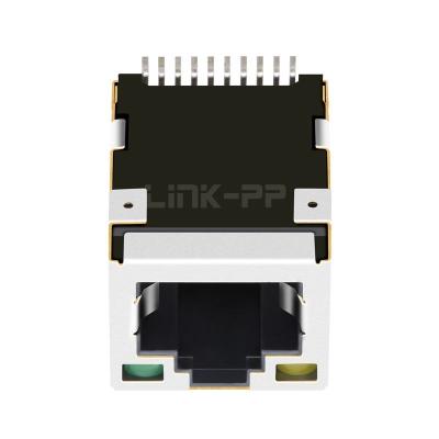 Cina Entrambe le mani GE5T3013-LC Compatibile LINK-PP LPJ19201BGNL 10/100 Base-T SMD Side Entry Pcb RJ45 Jack Tab Up Giallo/Verde Led in vendita
