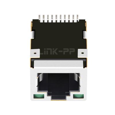 Cina Pulse JXD6-0002NL Compatibile LINK-PP LPJ19434BCNL 10/100 Base-T Verde/Verde LED Tab Up Cina SMT RJ45 connettore Fornitori in vendita