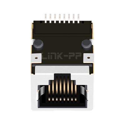 Cina Impulso JX0C-0005NL Compatibile LINK-PP LPJ19511DNL 10/100 Base-T senza LED Tab Down SMT Shielded Connector RJ45 in vendita