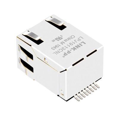 Cina Impulso J0C-0004NL Compatibile LINK-PP LPJ19113CNL 10/100 Base-T senza LED Tab Down SMD RJ45 connettore in vendita