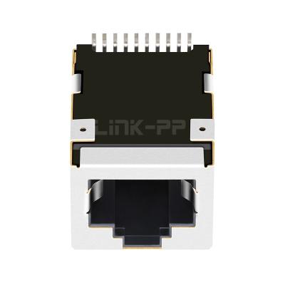 Cina LPJ19201DNL 10/100 Base-T Tab Up 1x1 Port SMT RJ45 connettore senza LED in vendita