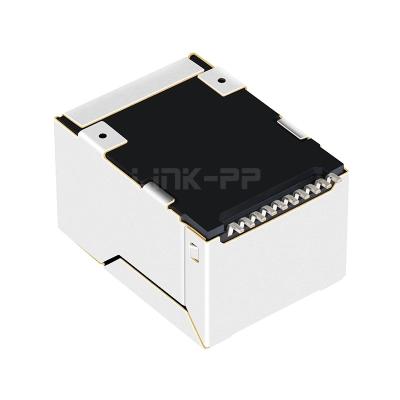 Cina LPJ19201DNL 10/100 Base-T Tab Up 1x1 Port SMT RJ45 connettore senza LED in vendita