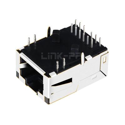 Cina Hanrun HR911001C Compatibile LINK-PP LPJK7008ALNL 100 Base-T Low Profile RJ45 Connector con LED in vendita