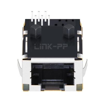 Cina Belfuse A829-1A1T-91B Compatibile LINK-PP LPJK7001AHNL 100 Base-T Low Profile rj45 Magjack Tab Up Verde/Giallo LED in vendita