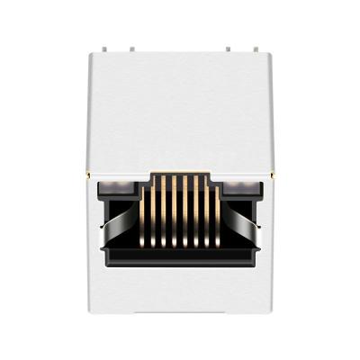 Cina Tyco 2301995-3 Compatibile LINK-PP LPJD4012B47NL 10/100 Base-T Green&Yellow/Green&Yellow Led Vertical RJ45 Modular Jack Connectors in vendita